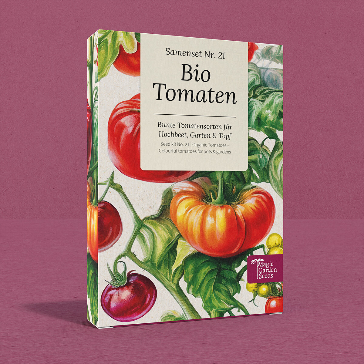 Bio-Tomaten: Bunt, aromatisch & historisch - Samenset Nr. 21