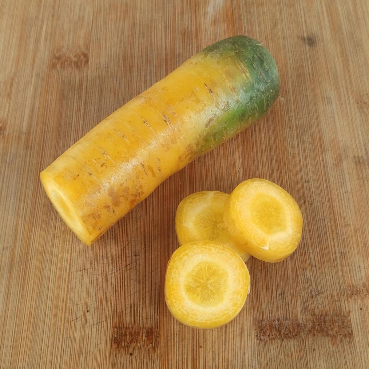 Gelbe Möhre 'Jaune Du Doubs' (Daucus carota) Bio Saatgut